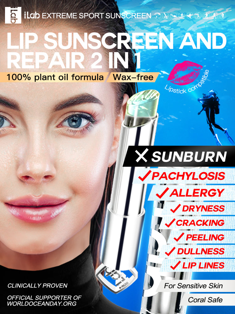 iLab Extreme Sports SOS Repair Lip Essential Balm 2.8g