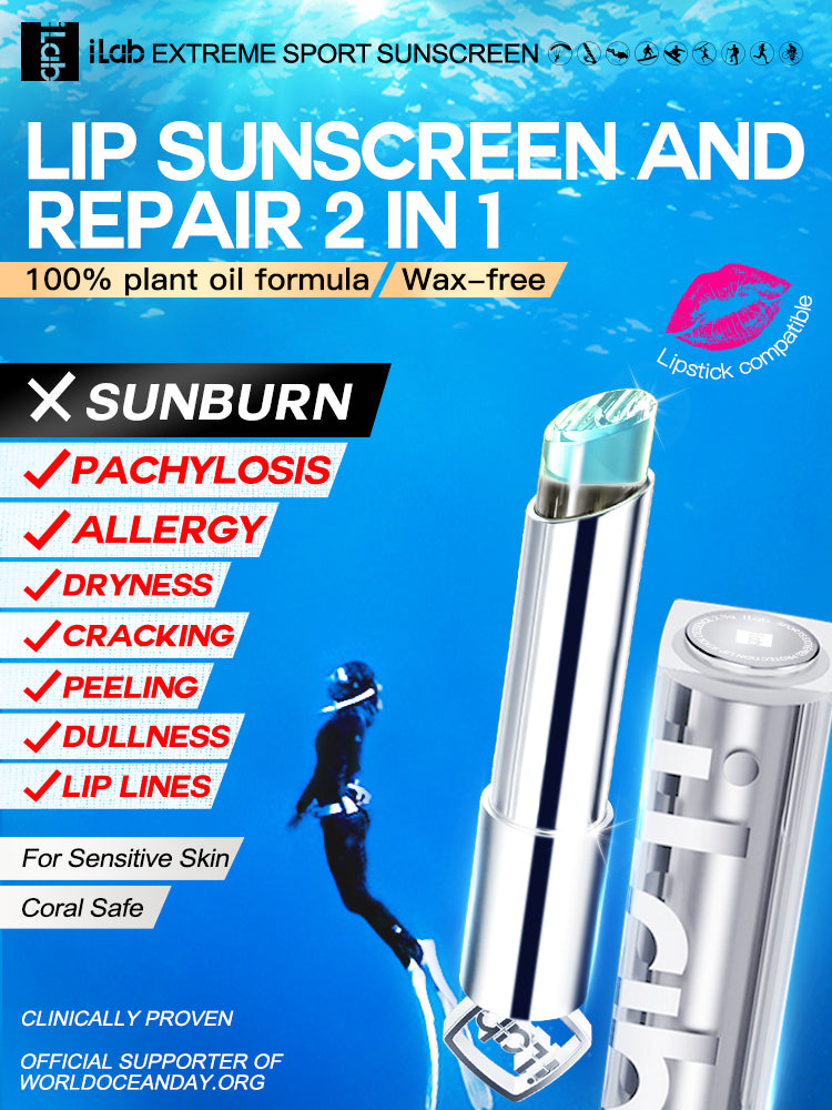 iLab Extreme Sports SOS Repair Lip Essential Balm 2.8g